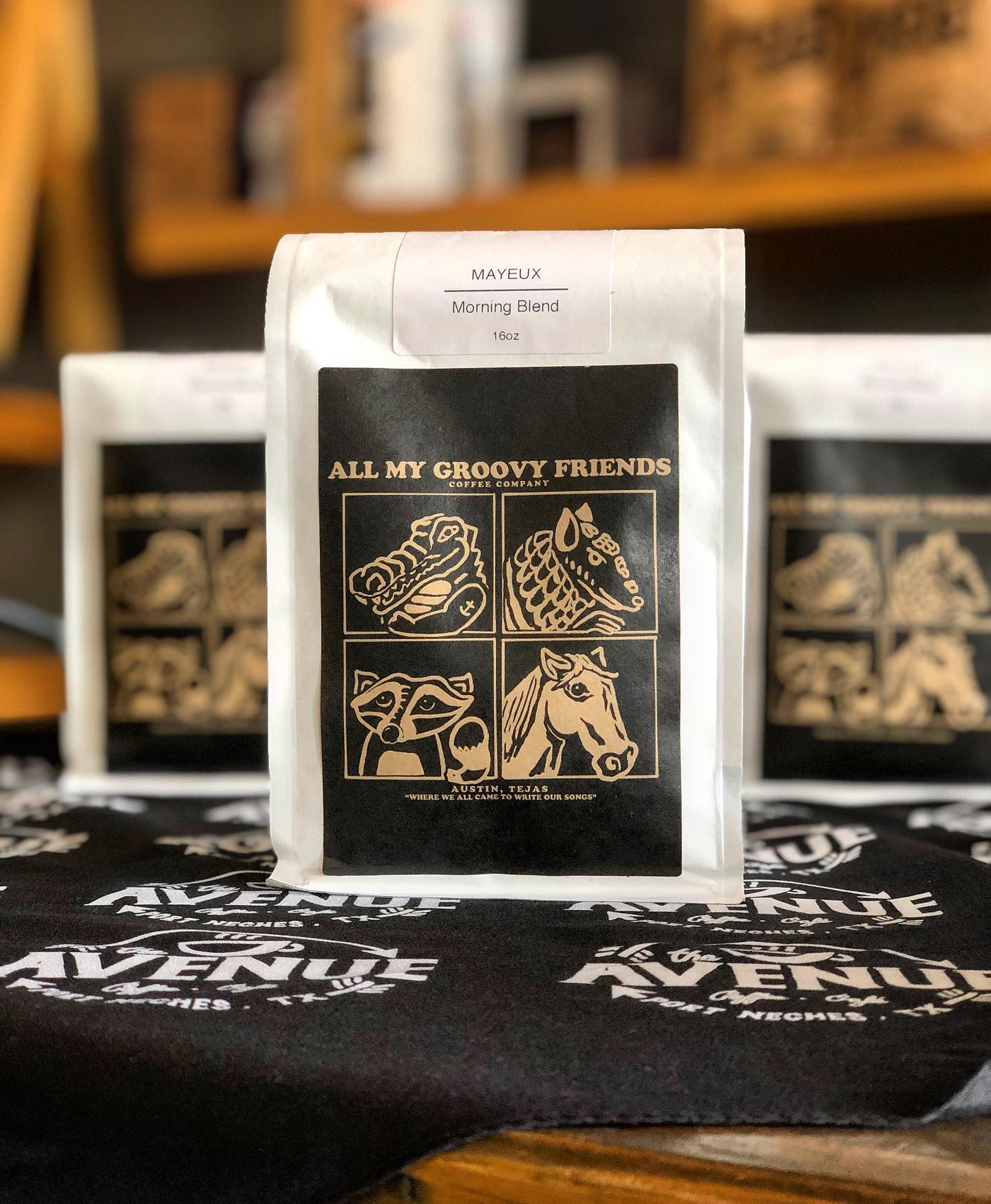 All My Groovy Friends drink coffee & play music! – The Avenue Coffee & Cafe